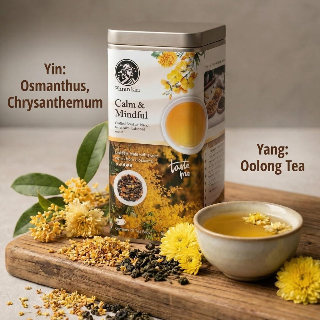 18 tea bags for daily calm