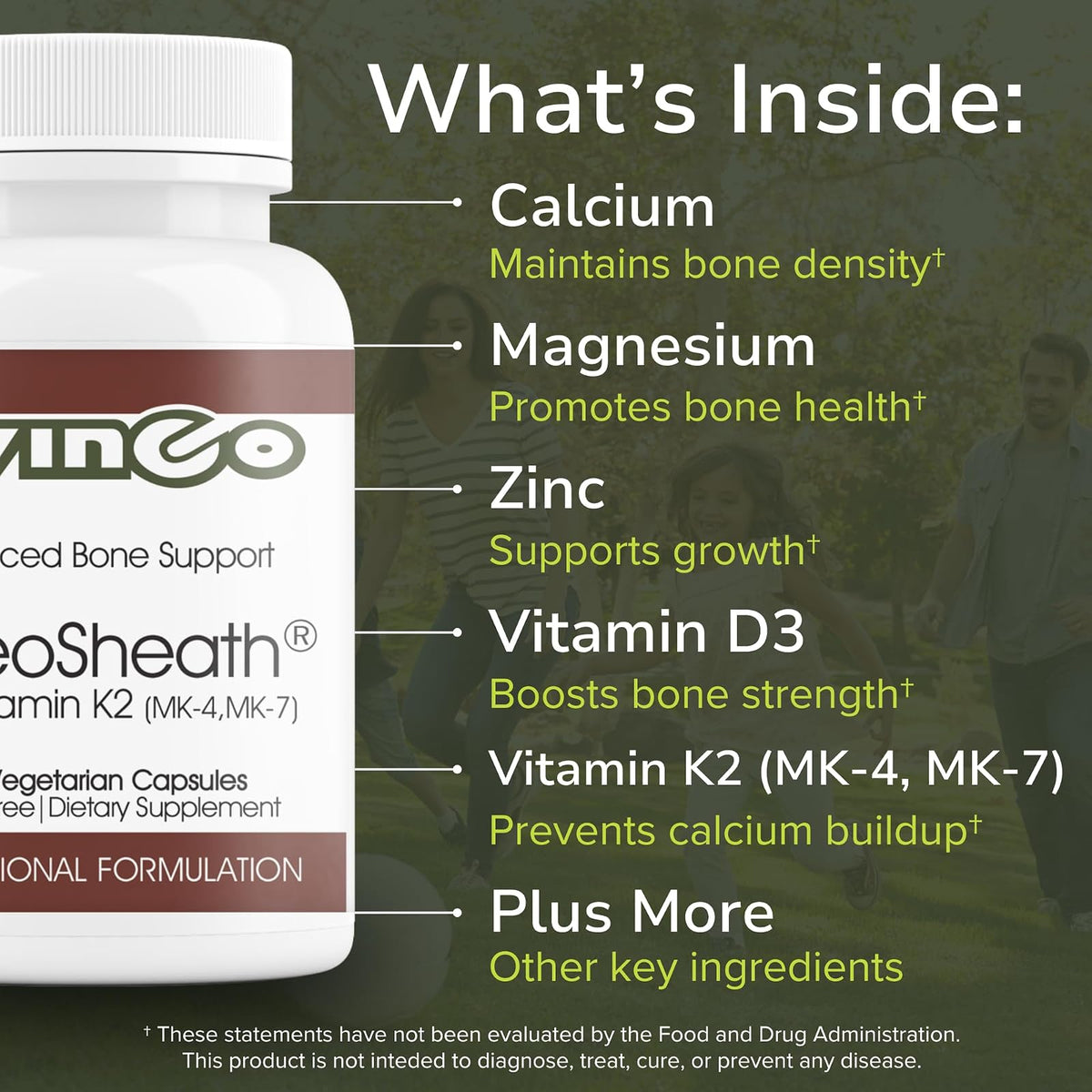 180 capsules for daily calcium intake
