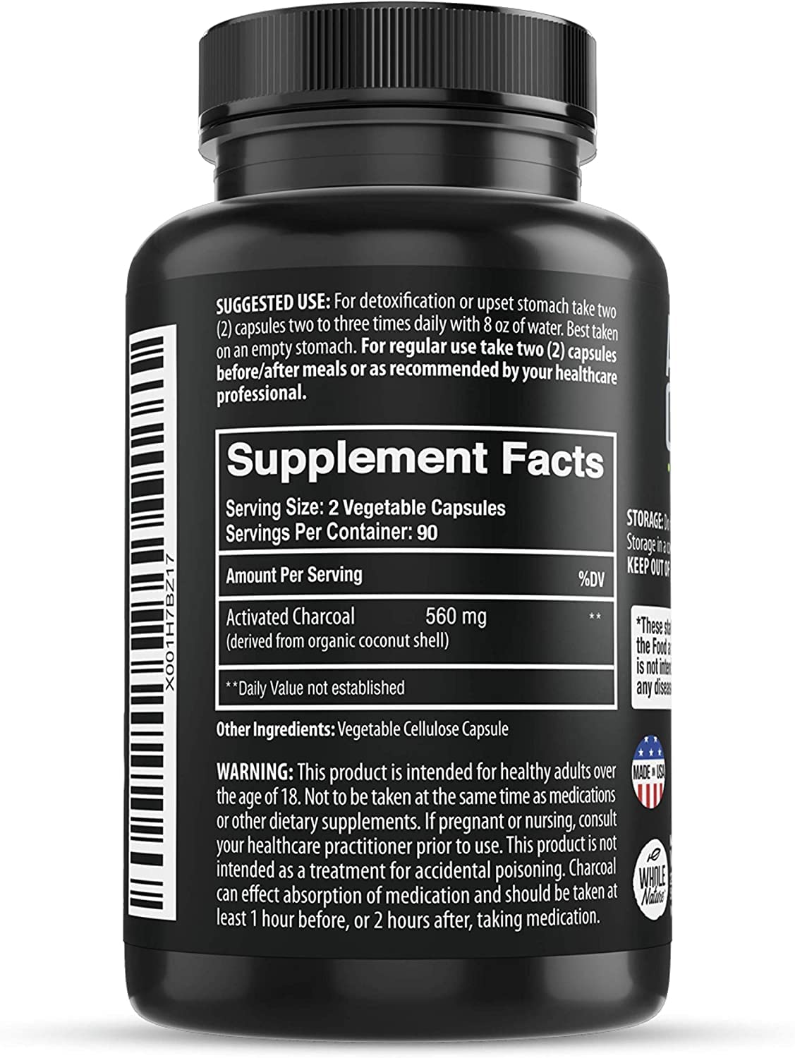 180 capsules for daily detox