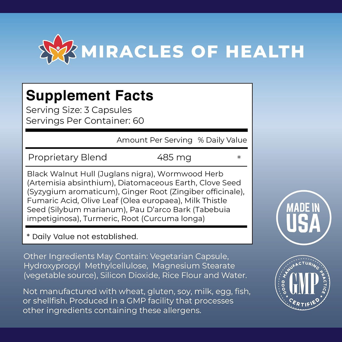 180 capsules for daily health