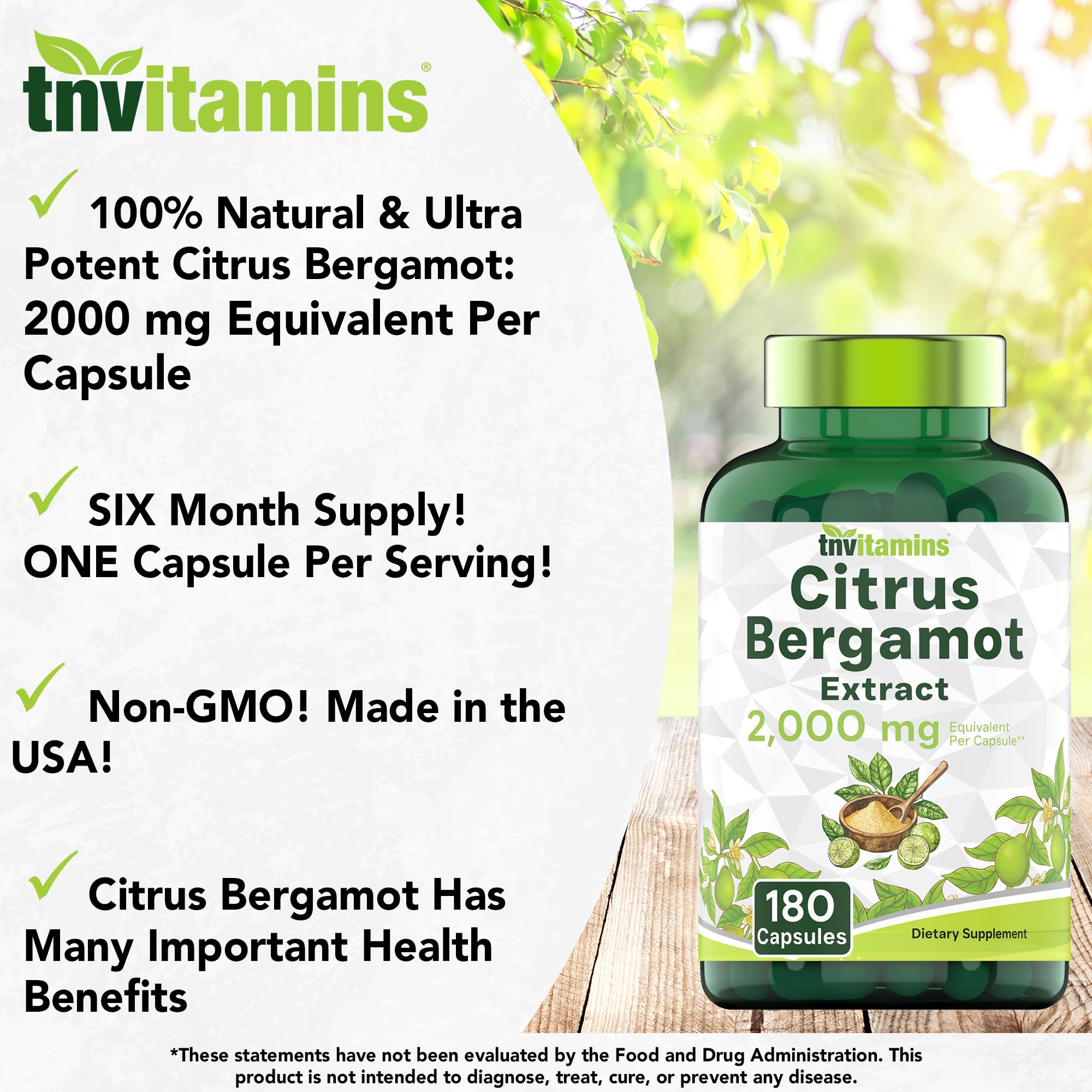 180 capsules for daily wellness