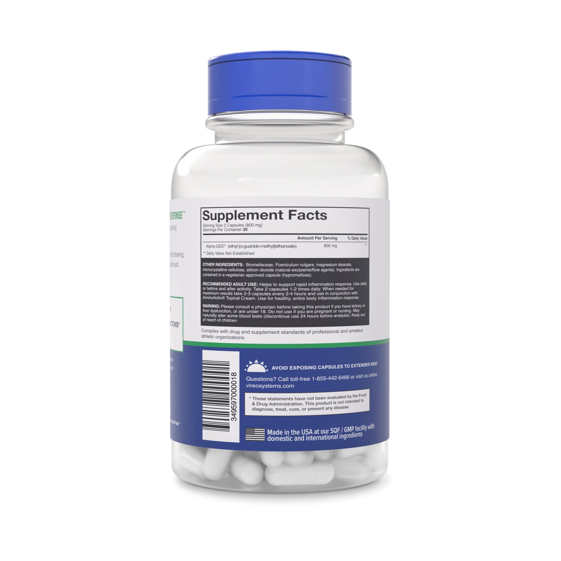 180 capsules for inflammation relief