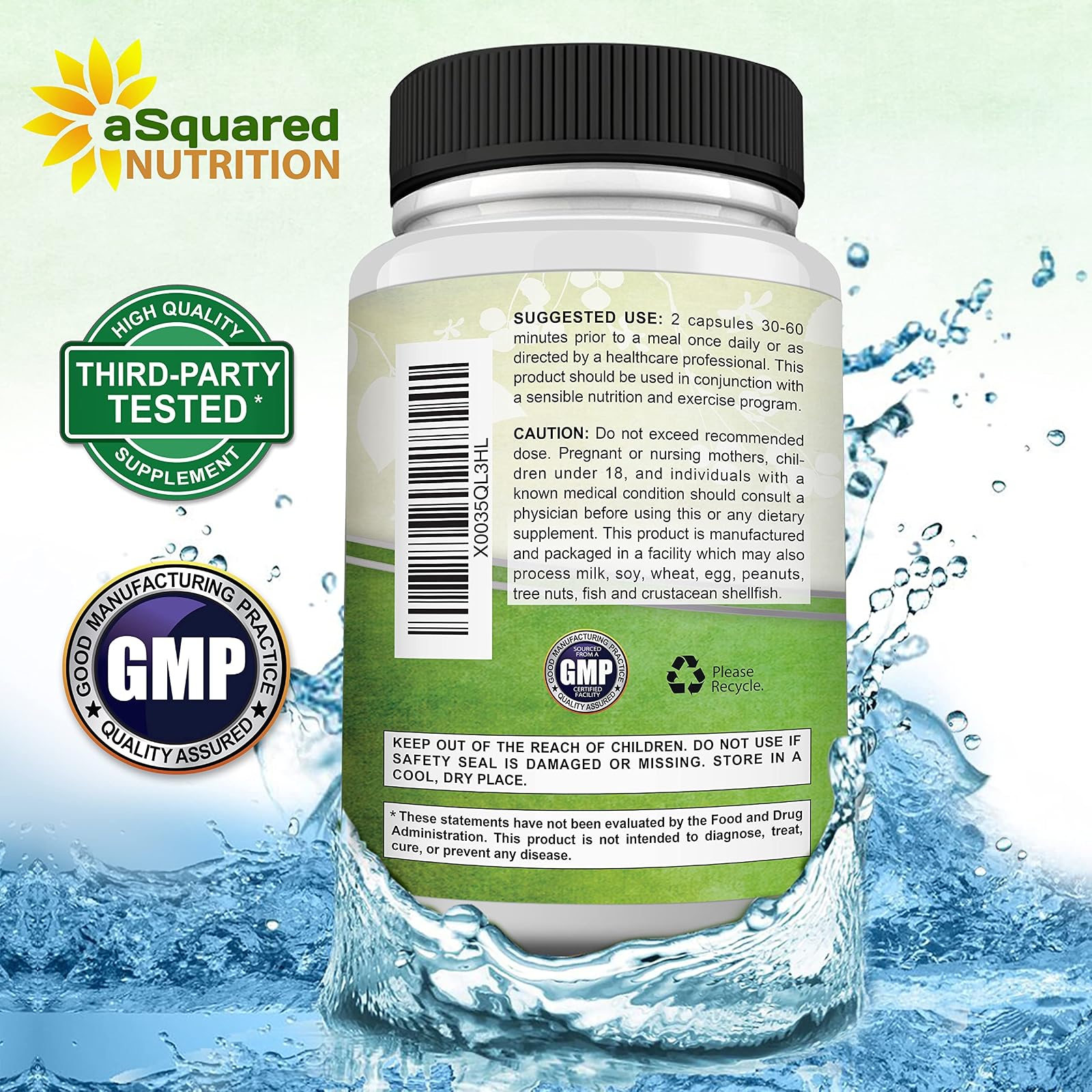 180 capsules for long-lasting supply