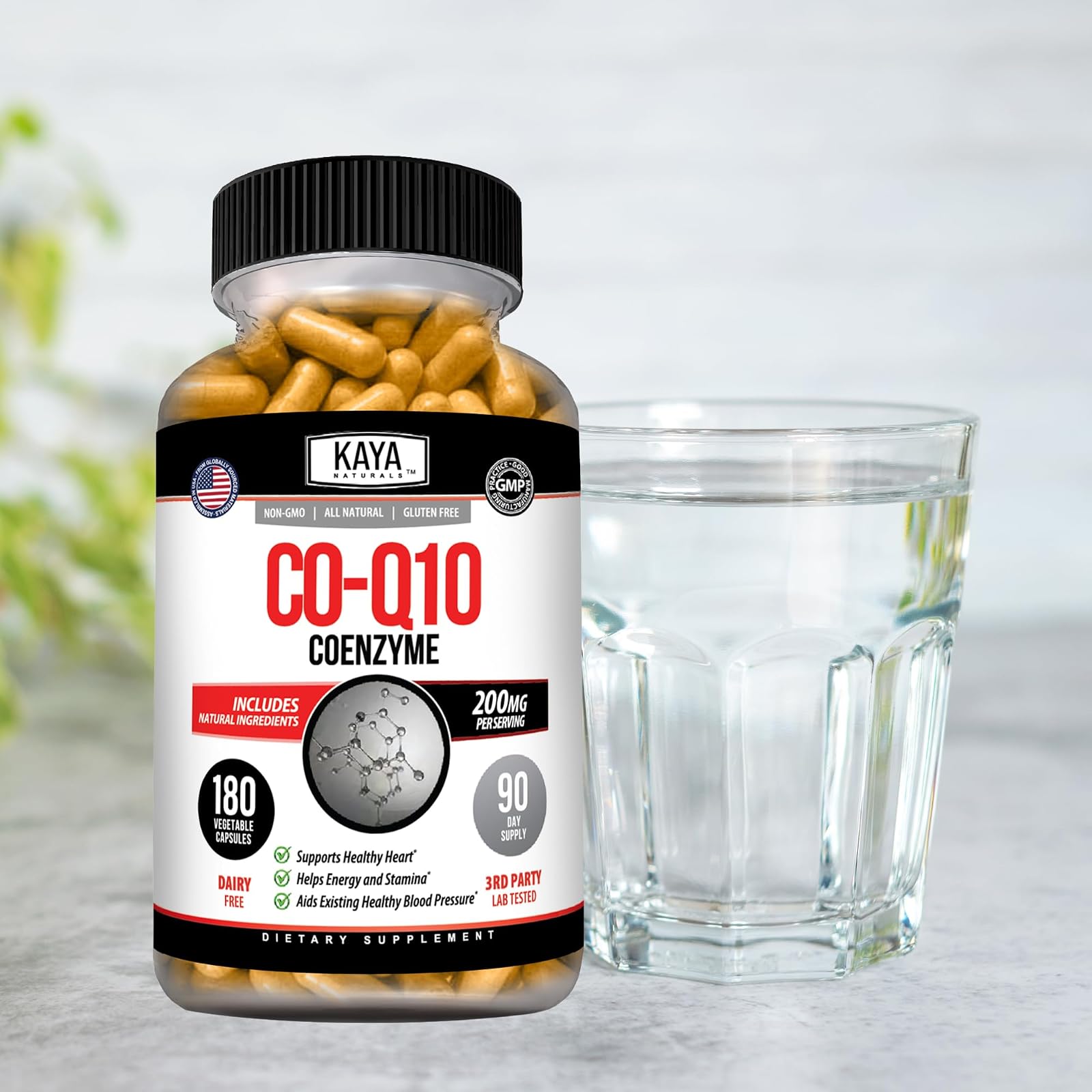 180 capsules for long-lasting supply