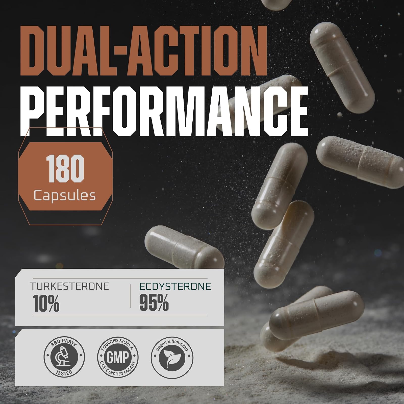 180 capsules for long-lasting supply