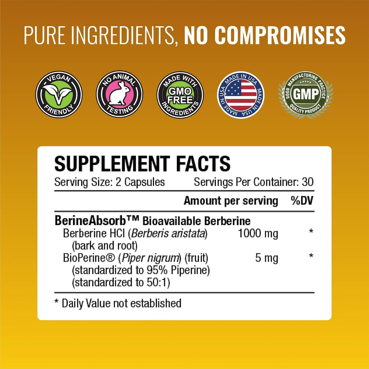 180 capsules for long-lasting supply