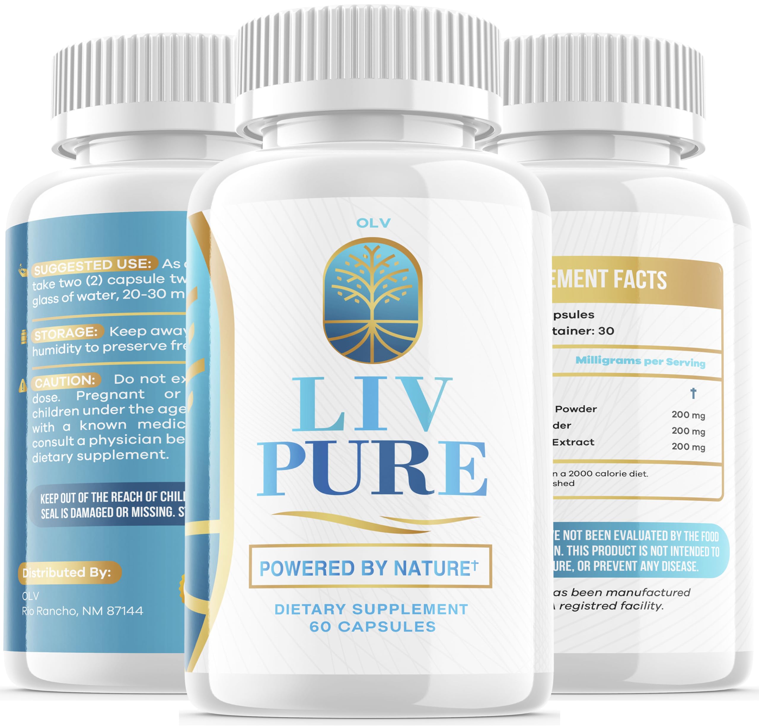 180 capsules for optimal liver health