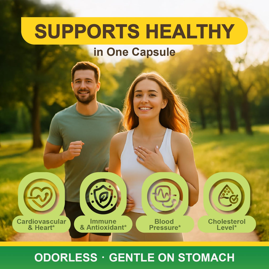 180 capsules of aged garlic extract
