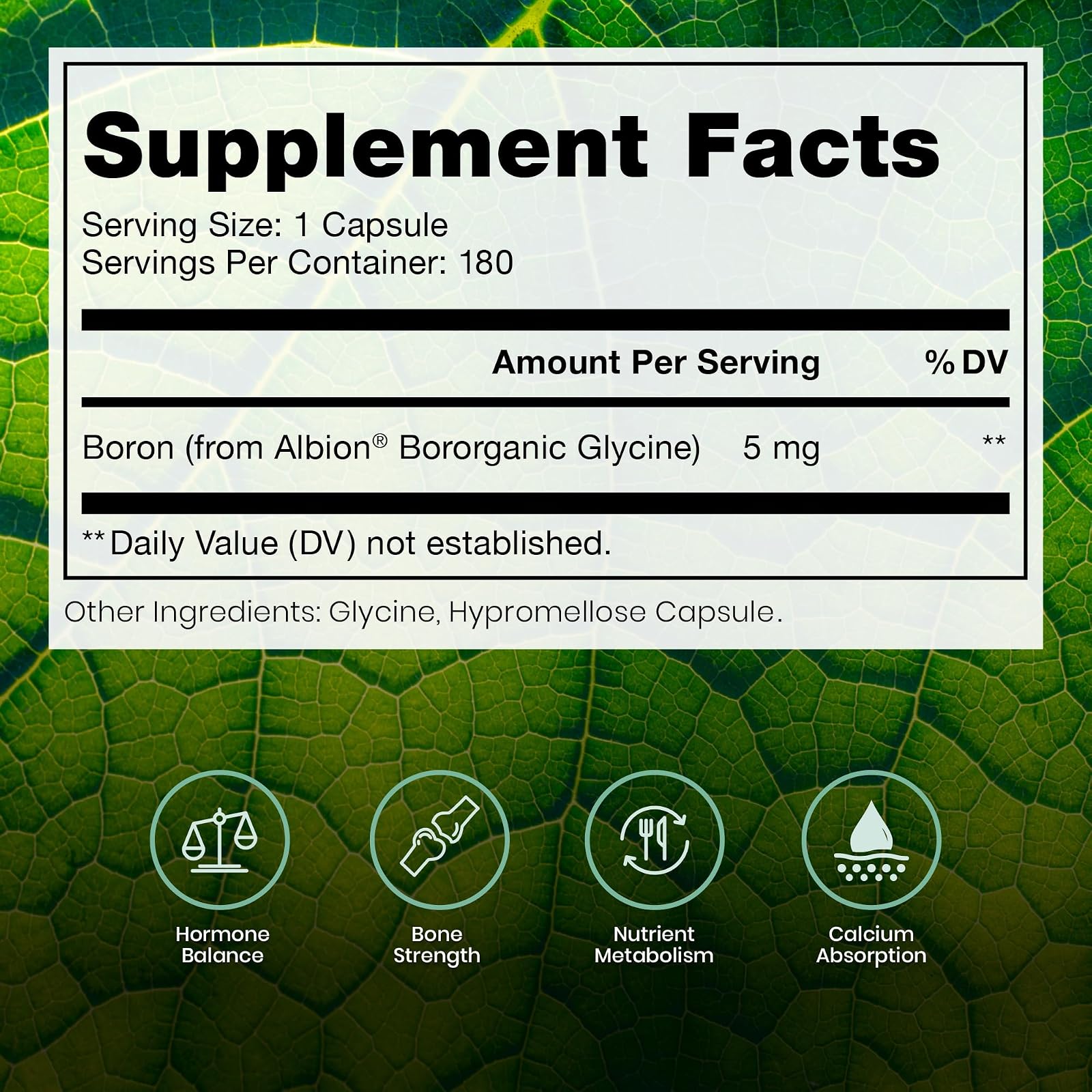 180 capsules of Bio Boron
