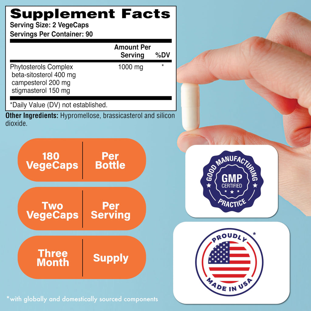 180 capsules of blended vitamin support