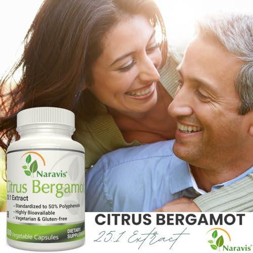 180 capsules of Citrus Bergamot goodness