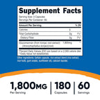 180 capsules of digestive enzymes