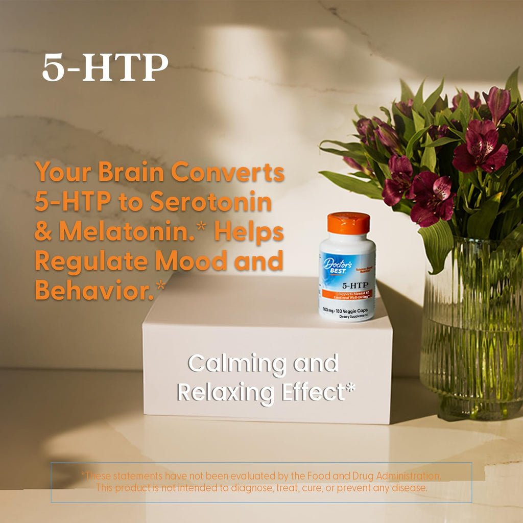 180 capsules of Doctor's Best 5-HTP