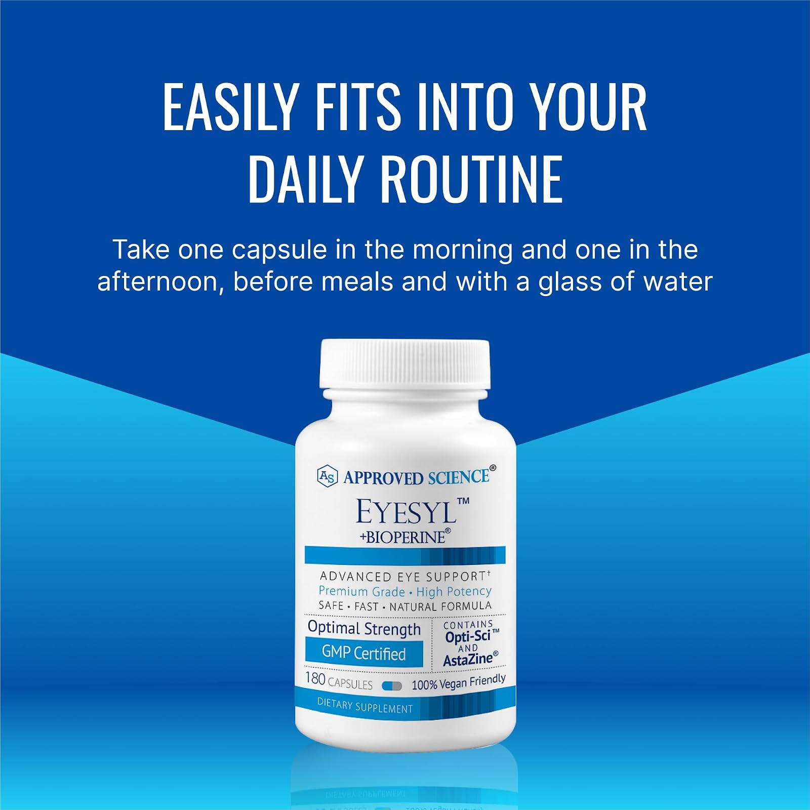 180 capsules of eye nutrition