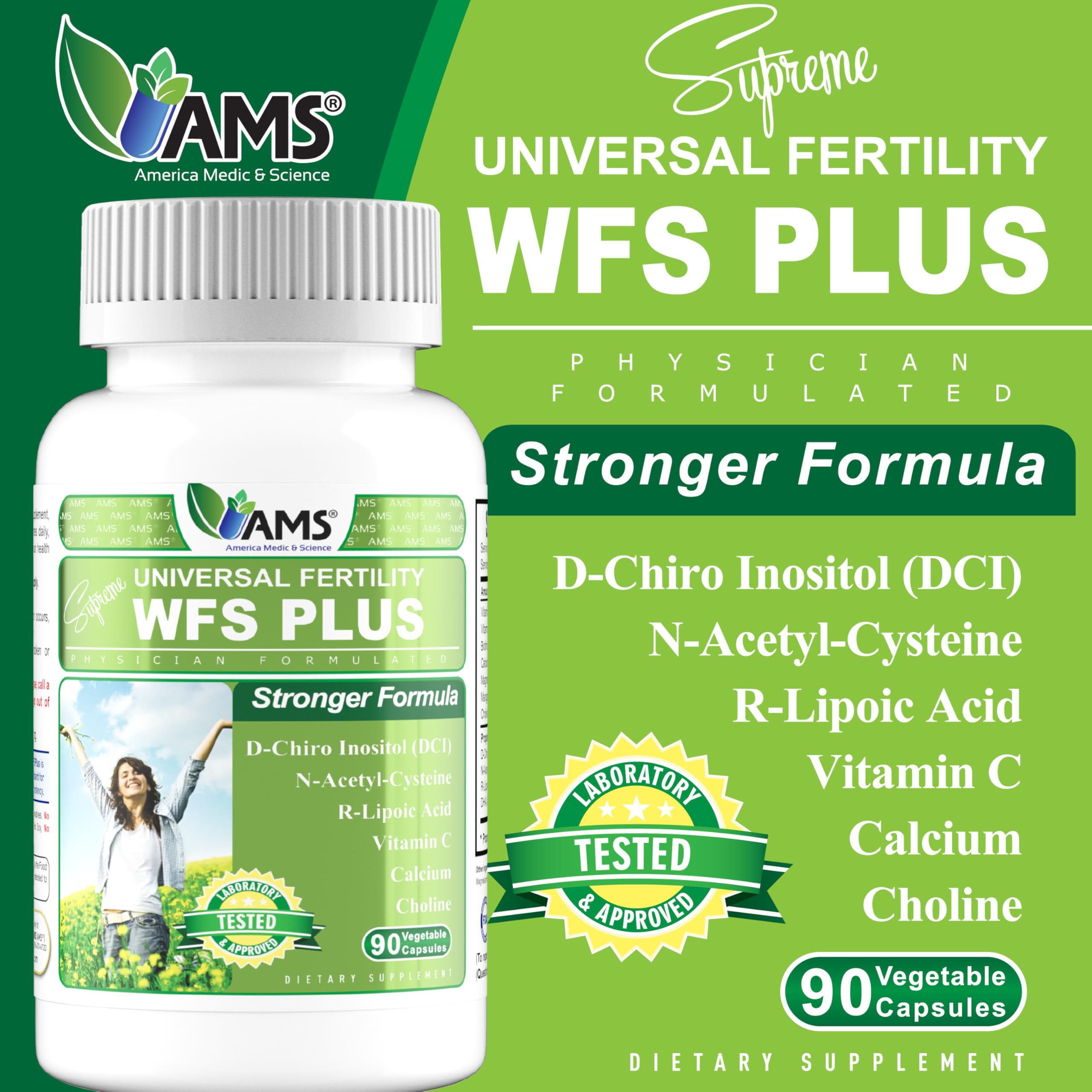 180 capsules of fertility vitamins