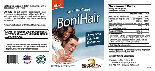 180 capsules of hair support