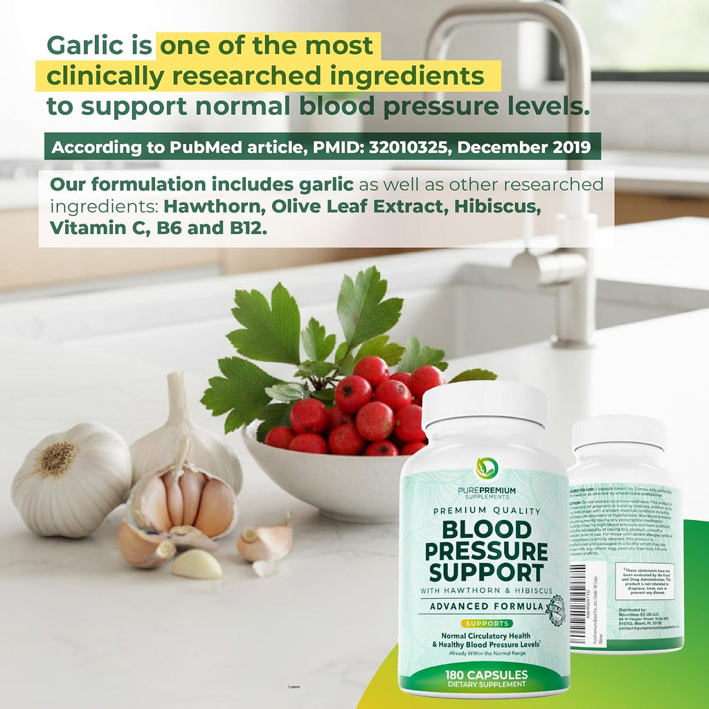 180 capsules of heart health support