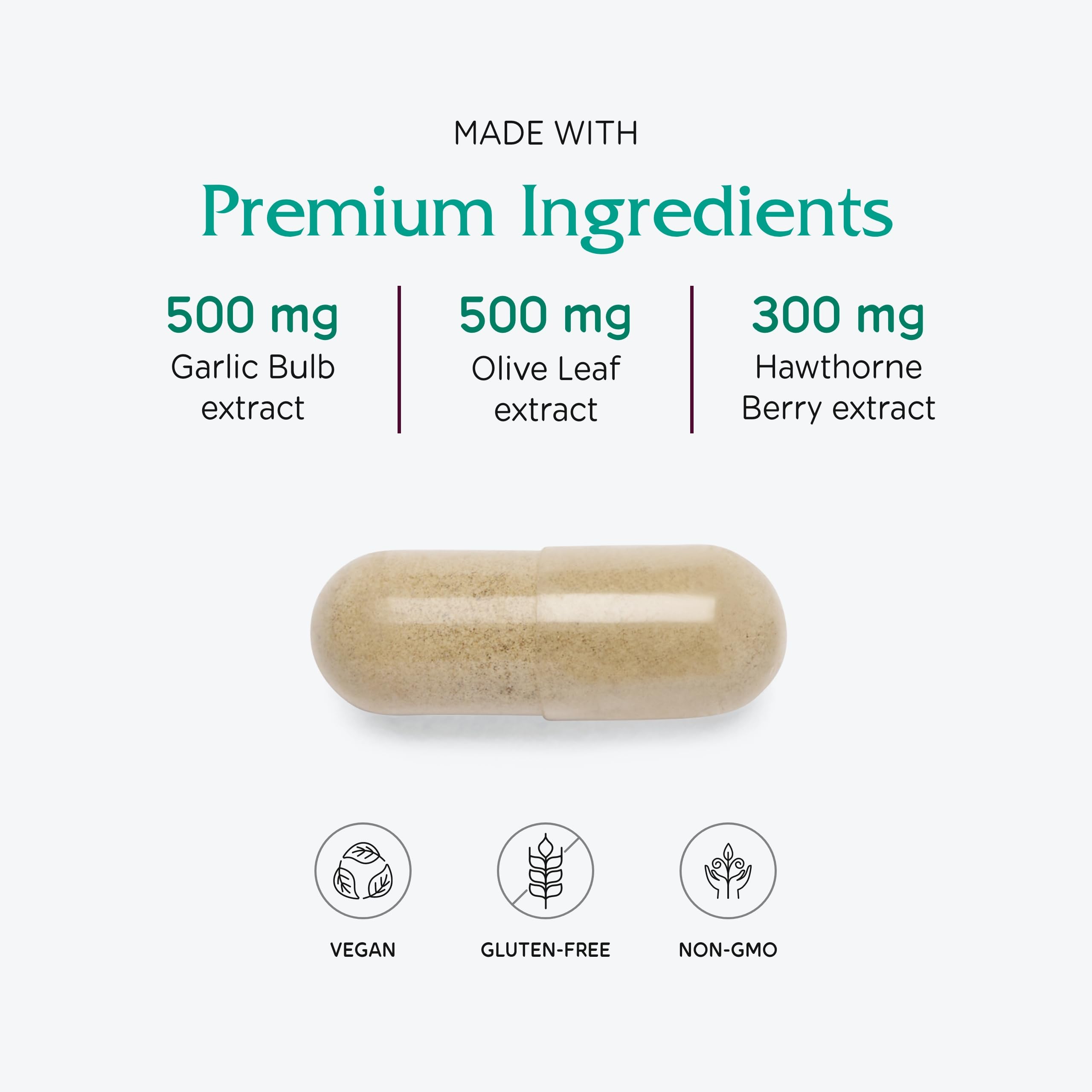 180 capsules of heart support