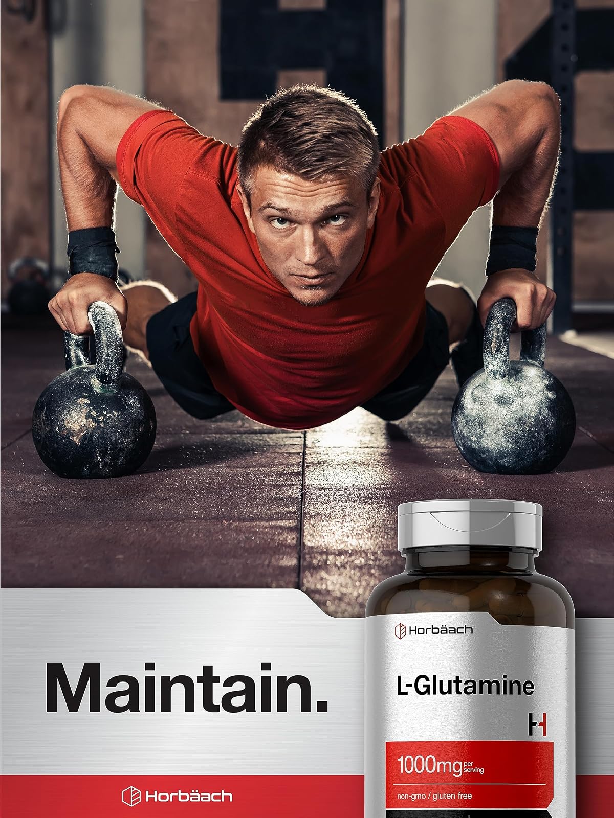 180 capsules of l-glutamine for endurance