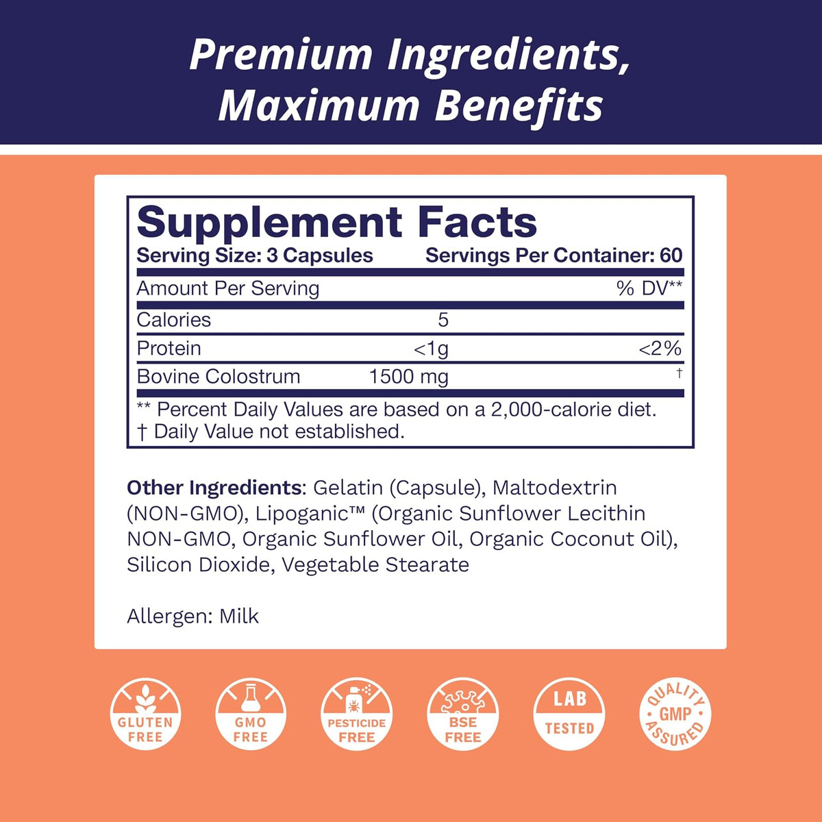 180 capsules of Life's Fortune vitamins