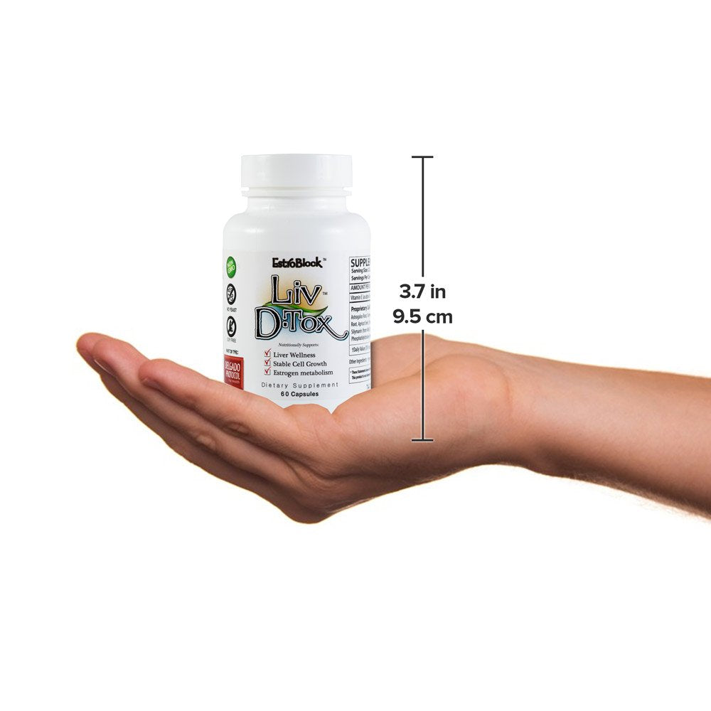 180 capsules of liver support