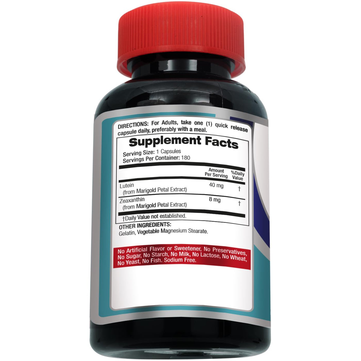 180 capsules of Lutein & Zeaxanthin