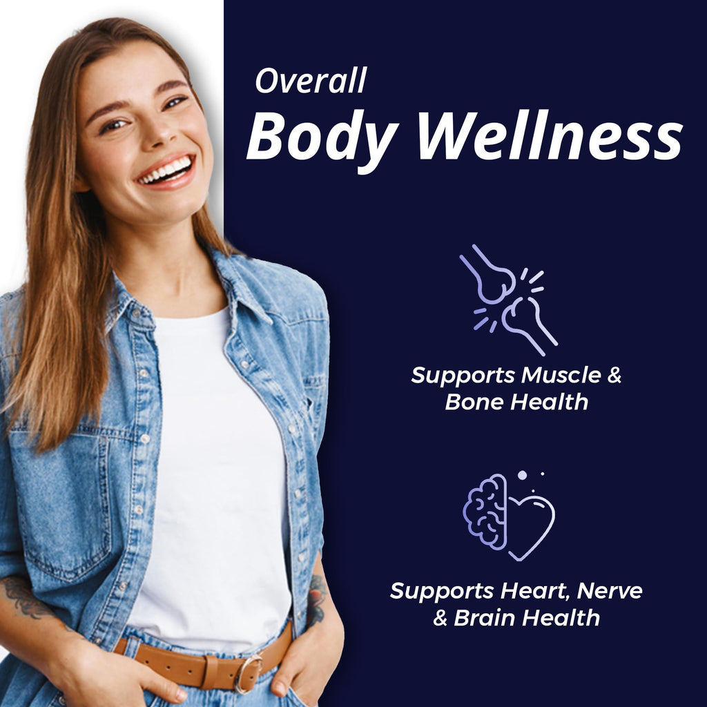 180 capsules of magnesium for health