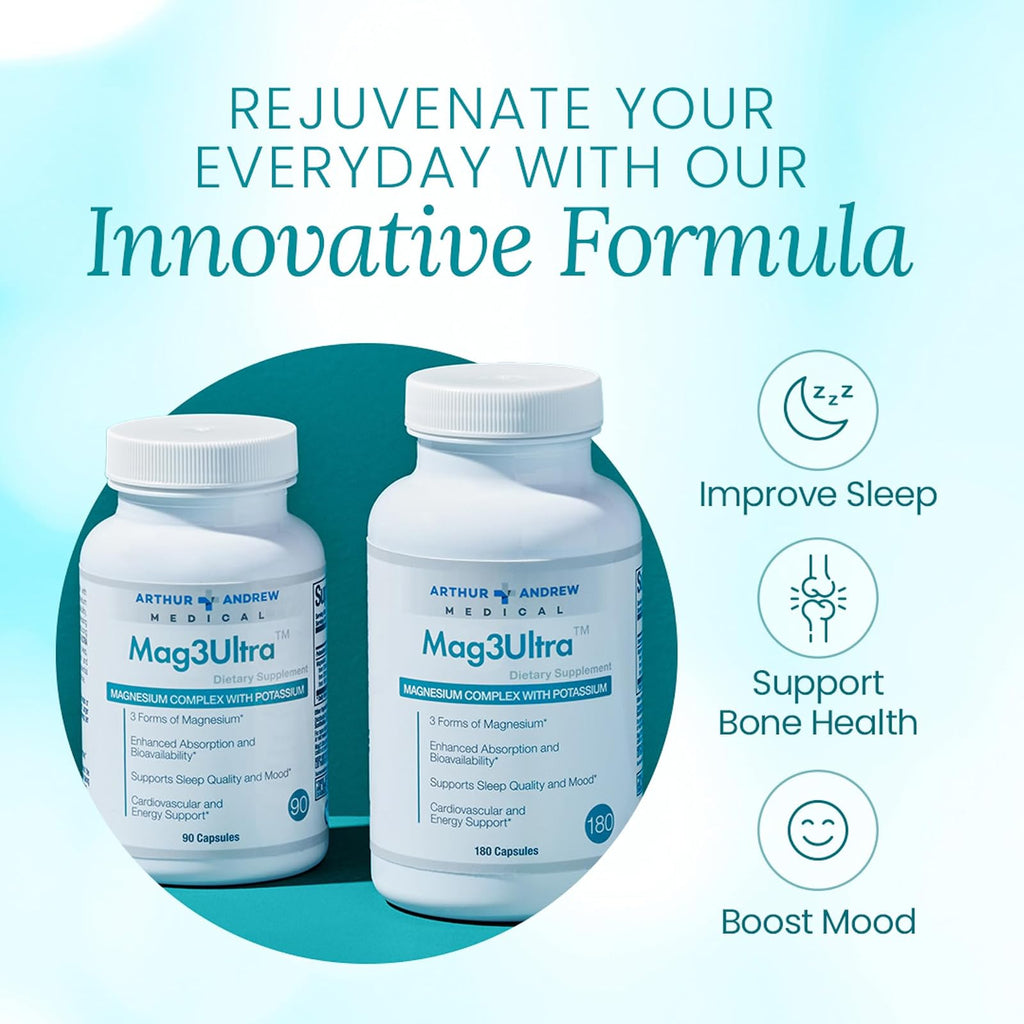 180 capsules of magnesium support