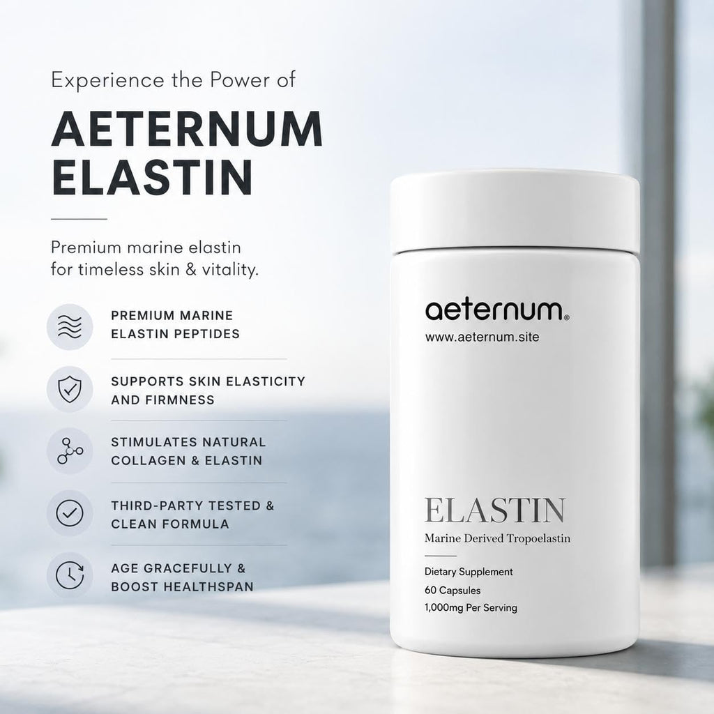 180 capsules of marine elastin