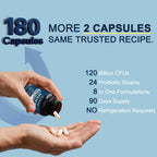 180 capsules of men's probiotics
