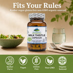 180 capsules of milk thistle goodness