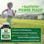 180 capsules of milk thistle