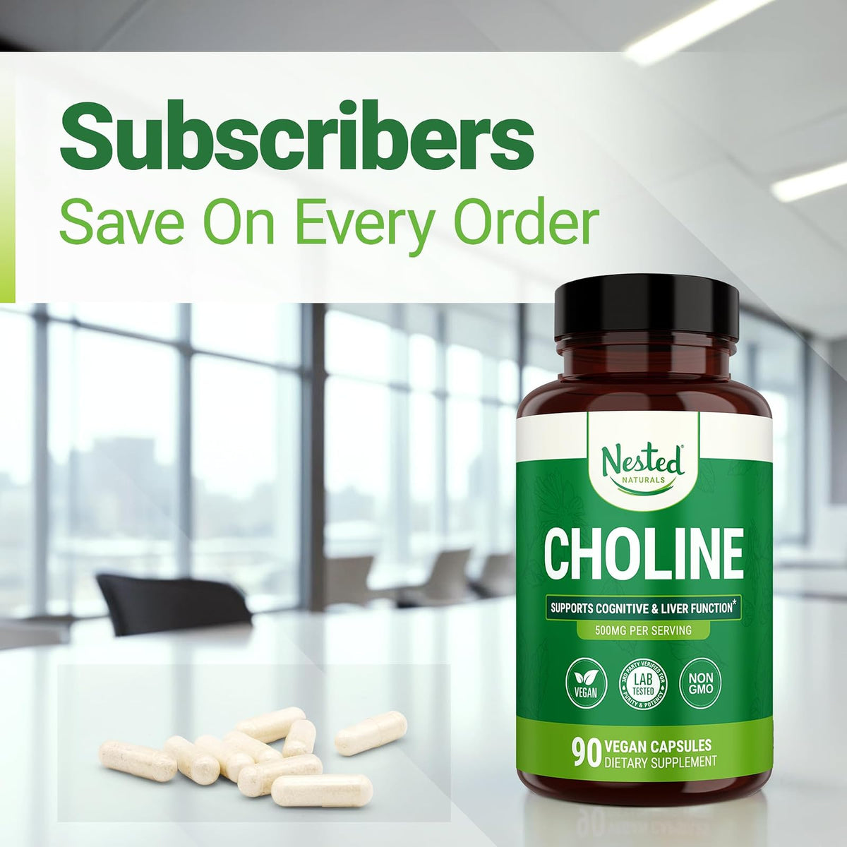 180 capsules of prenatal vitamins for expecting mothers