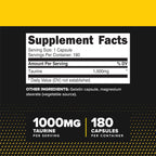 180 capsules of Primaforce taurine