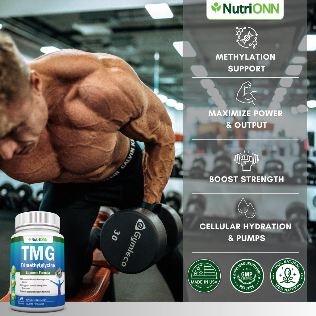 180 capsules of pure TMG