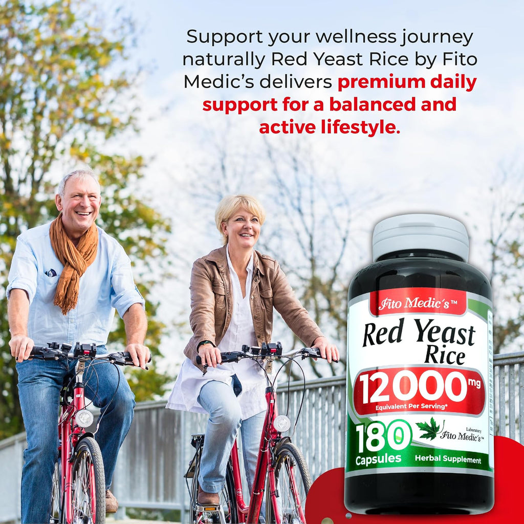 180 capsules of red yeast rice