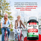 180 capsules of red yeast rice