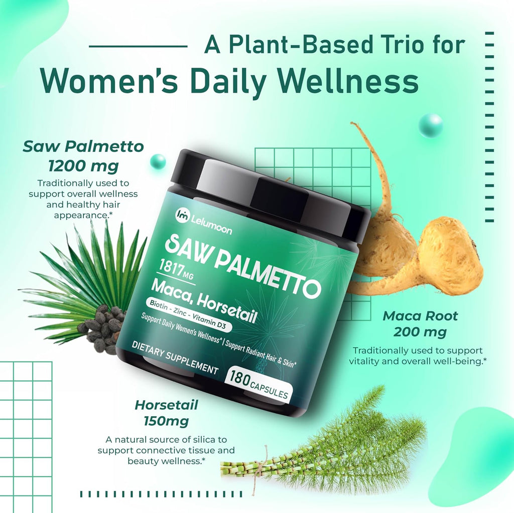 180 capsules of Saw Palmetto Complex
