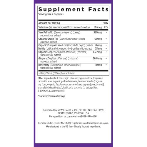 180 capsules of saw palmetto extract