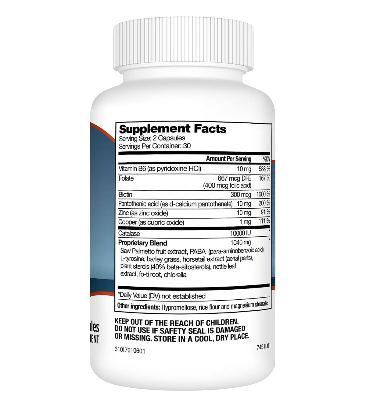180 capsules of saw palmetto extract