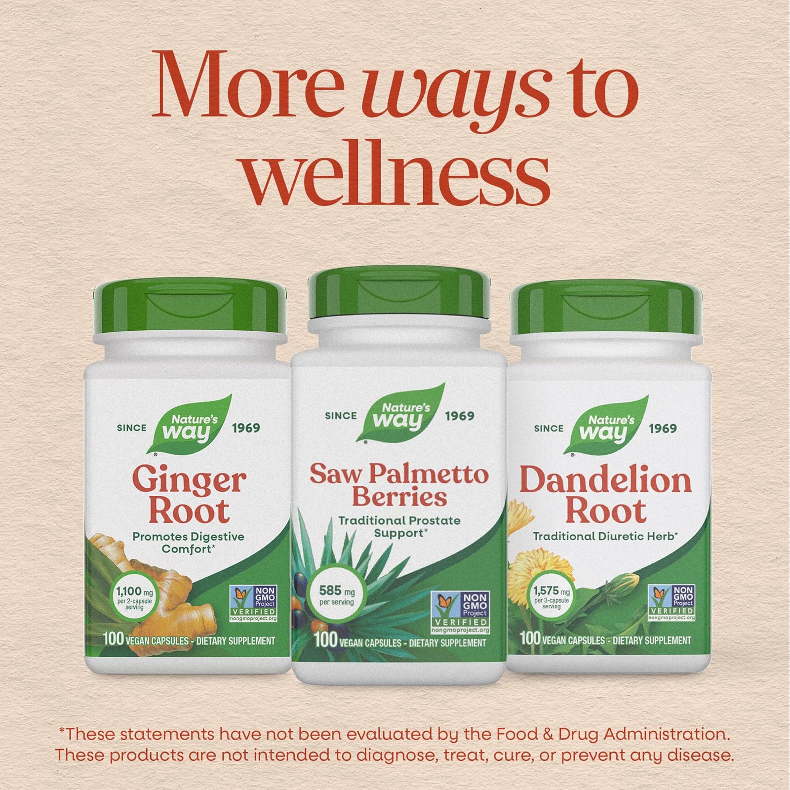 180 capsules of saw palmetto