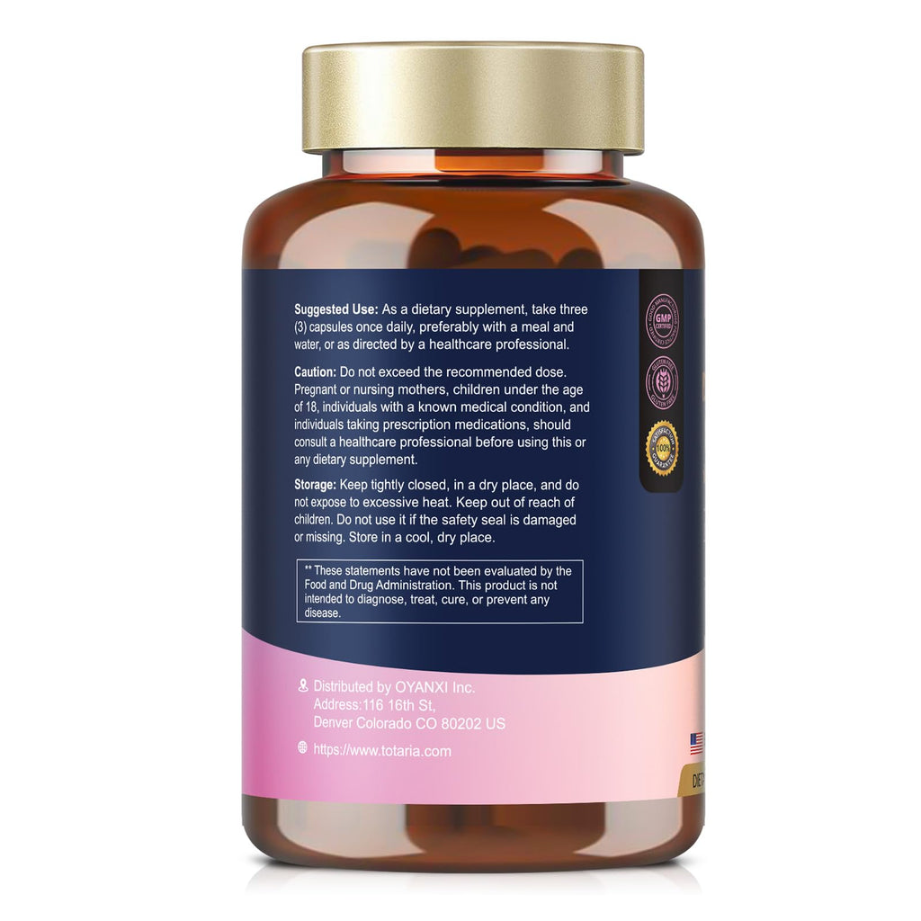 180 capsules of Totaria inositol