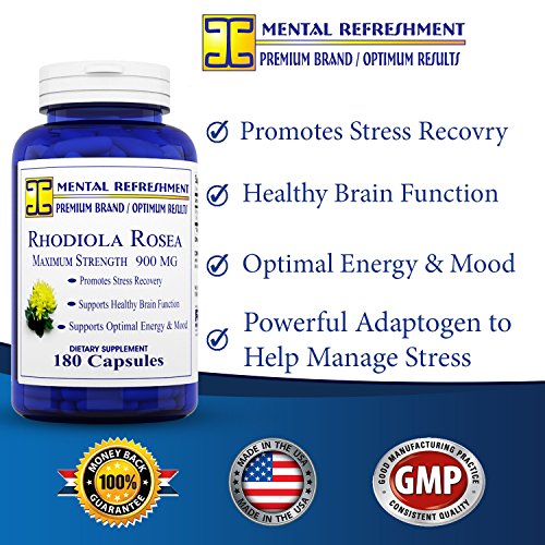 180 capsules rhodiola rosea benefits