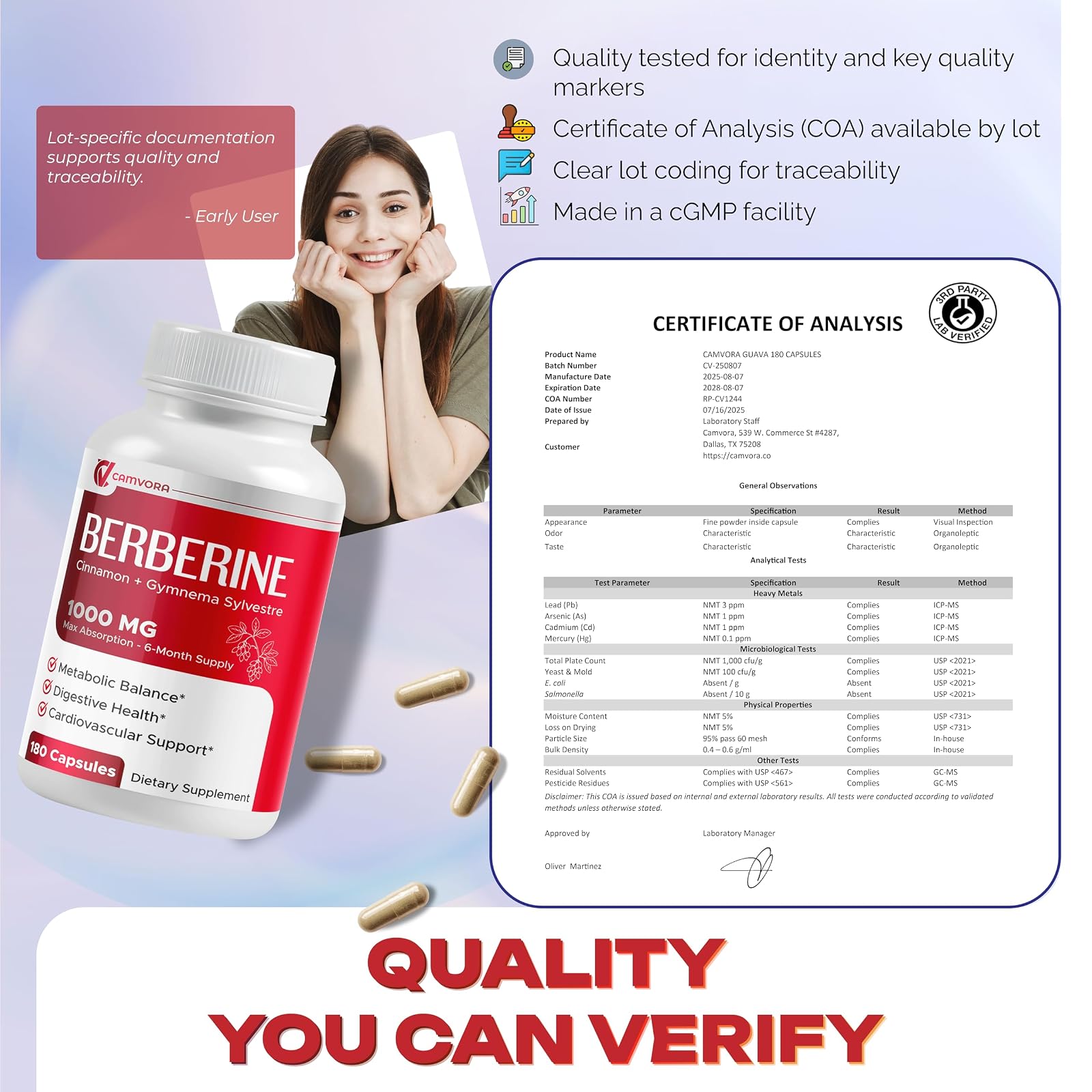 180 count berberine for daily wellness