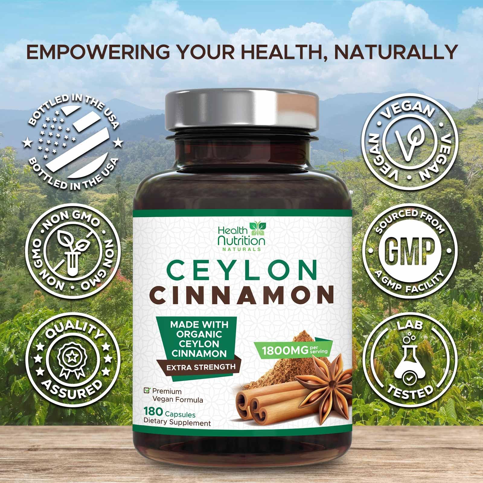 180 count cinnamon capsules