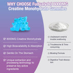 180 count creatine gummies for convenience