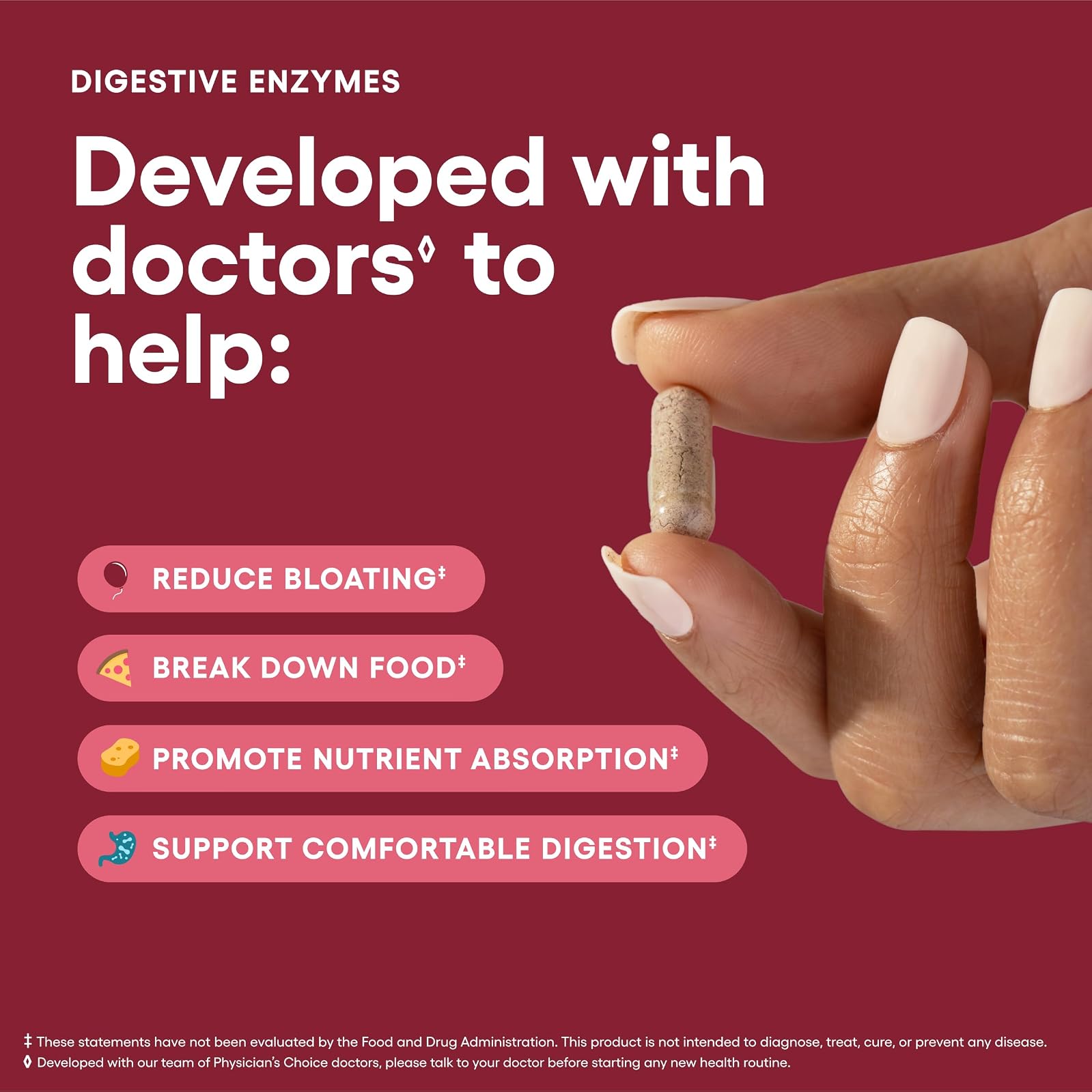 180 count digestive enzymes formula