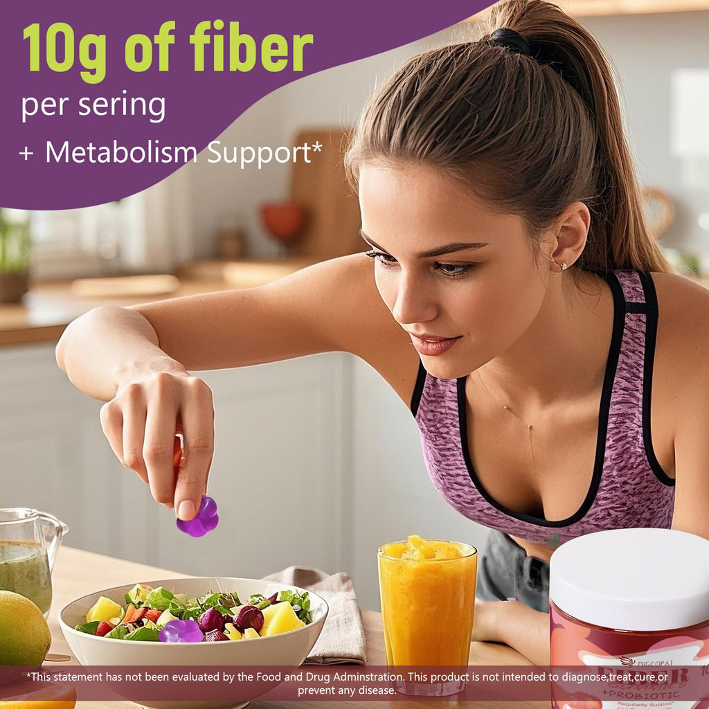 180 count fiber gummies for daily use