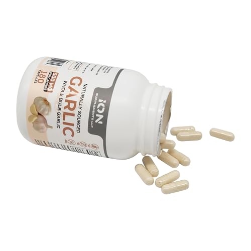 180 count garlic capsules for daily use