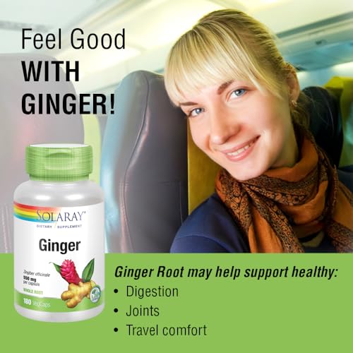 180 count ginger root capsules